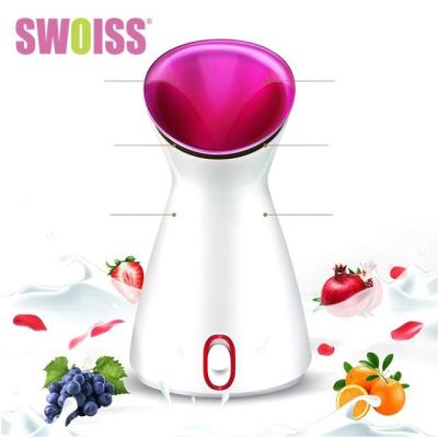 China White / Pink Microcurrent Facial Machine Steam Releasing 6ml / Min CE Certification for sale