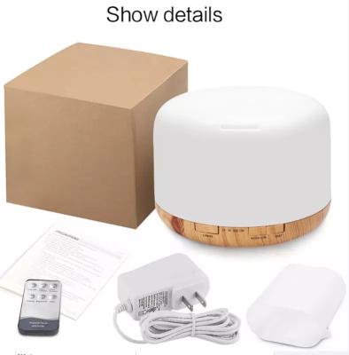 China Mini Ultrasonic Warm Mist Essential Oil Diffiser Car Air Humidifer Low Noise for sale