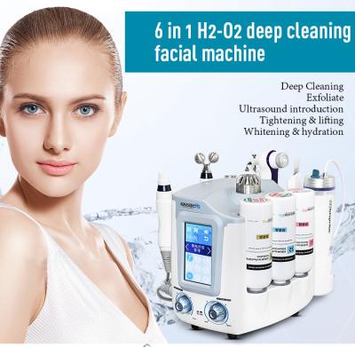 China Water Bubble Aqua Facial Skin Care Machines Deep Cleaning Facial Spa Machine for sale