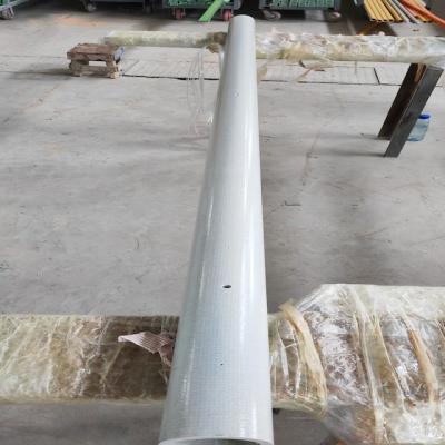 FRP Pultrusion Round Tube 76x8mmx2400mm met gebreide mat als hekpost