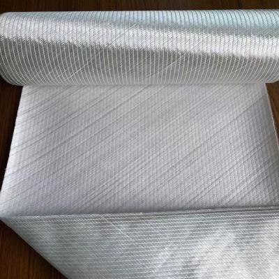 China Festglasfaser +45/-45° Biaxialgewebe zur Verstärkung Wet Out Harz mit Polyestergewebe zu verkaufen
