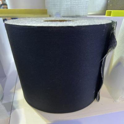 中国 EMKP340 ブラックポリエステルベール ブラック表面のFRPプロファイルのためのガラス繊維縫合マット 販売のため