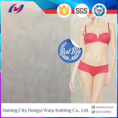 China Wholesale Lightweight Waterproof Thick Microfiber Stretch Polyester Spandex Lingerie Fabric for sale