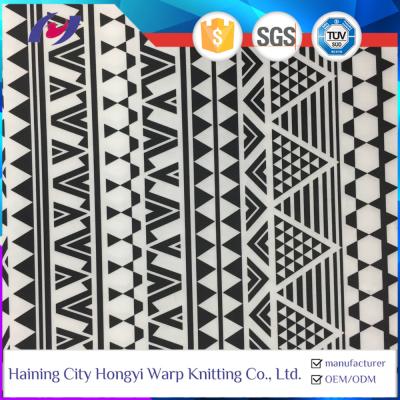China Egypt Africa Printed Two Way Stretch Polyester Lycra Stretch Fabric Material For Swimwear for sale