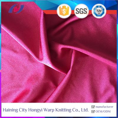 China Shiny 80% Nylon 20% Spandex Stretch Swimwear Sports Fabric World Wholesale for sale