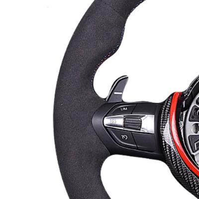 China Audi Series Flat Buttom Steering Wheel Fragmented Carbon Vehicle Accessories for sale