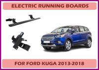 China Ford Kuga Foldable Automatic Retractable Aluminum Electric Running Board 600lbs for sale