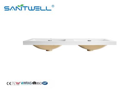 Cina Mano speciale del doppio di progettazione SW6033-1205 che lava i lavandini di superficie solidi del Governo di Hans Stone Basins Easy Clean in vendita