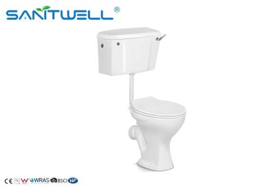 Cina Tipo fissato al muro degli articoli sanitari ceramici variopinti in due pezzi della toilette di Washdown in vendita