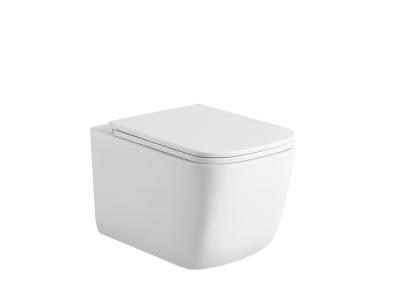 China Modern  Washdown New Trend Tornado Flush P Trap Wall Mounted Toilet for sale