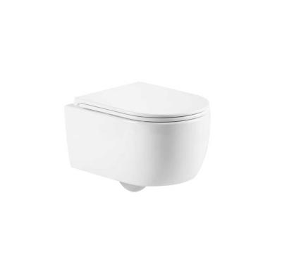 China High Quality European Sanitary Ware Washdown Tornado Flush Bathroom Wall Mounted Floating Toilet for sale