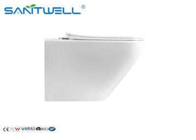 China P Trap One Piece Wall Mounted WC Gravity Flushing Ceramic Material for sale
