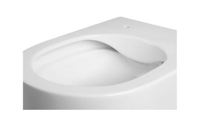 Cina Parete senza orlo Hung Porcelain Toilet di Flessinga di gravità in vendita