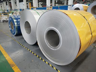 China bobina rolada lisa de aço inoxidável 430 de 1mm 410 304 316 201 à venda