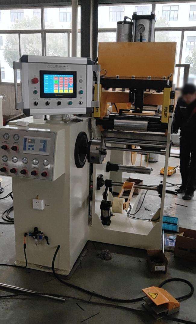 Automatic Tension Control Transformer Foil Winding Machine with Cold ...