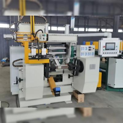 Cina Two Chucks Automatic Reactor Copper Foil Winding Machine Two Servo Motors Driven in vendita