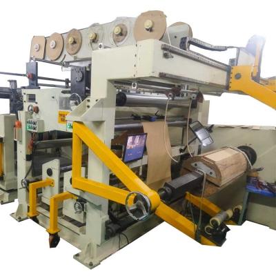 China Aluminium Film Foil Winder Machine Copper Foil Winding Machine for sale