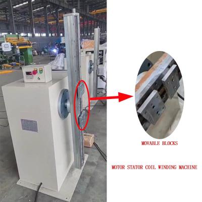 China MW1500 Semi Automatic Motor Coil Winding Machine with 5.5KW Rotating Power, 0 ~ 80rpm Stepless Speed, and 200mm-1500mm Adjustment Range for sale