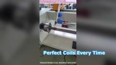 Automatic transformer coil winding machine