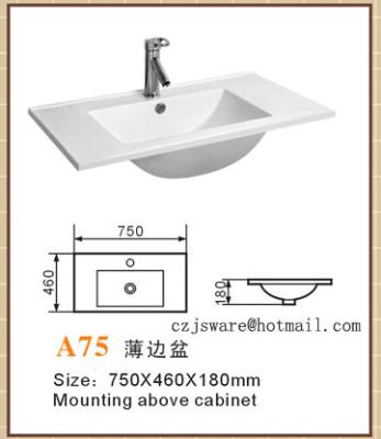 China Vanity top wash basin china suppliers,Thin edge basin china suppliers for sale