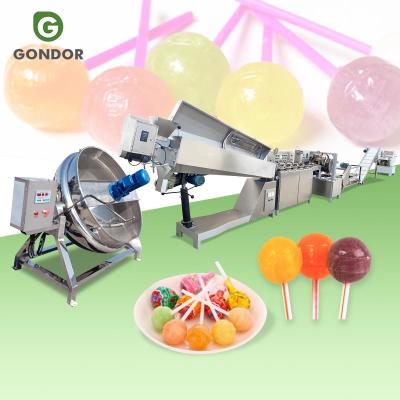 China Small Flat Lollypop Bonbon Hard Candy Lollipop Making Machine New Condition Affordably Priced for sale