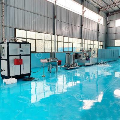China Small Pectin Jelly Deposit Gummy Pour Automatic Confectionery Make Machine Hard Soft Candy Production Line for sale