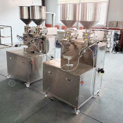 China Automatic Mille Crepe Spreading Cream Coating Machine New Queen Manual Layer Cake Equipment for Birthday Smear for sale