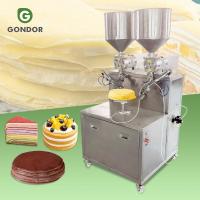 Quality Decoration Bread Full Automatic Smear Creaming Crepe Cake Daubing Icing for sale