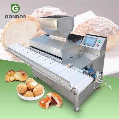 China Chocolate Filled Automatic Toast Croissant Bread Fillins Bakery Roll Cream Eclair Fill Machine for sale