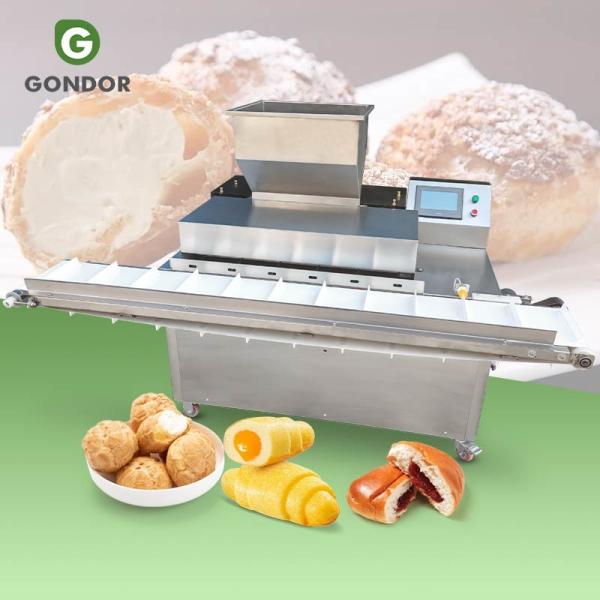Quality Donuts Inject Fill Biscuit Bread Filler Machine Croissant Manual with Cream for sale