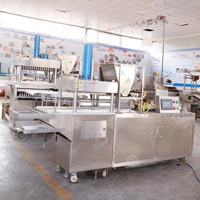 China Peanut Tribute Cake Forming Sesame Powder Cloud Slice Polvoron Maker Molder Moulding Pressing Forming Machine for sale