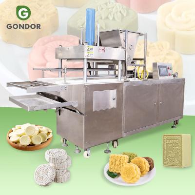 China Electric Sesame Powder & Cloud Peanut Cake Molding Pressing Forming Machine New Condition-Tribute Slice Polvoron Maker Molder for sale