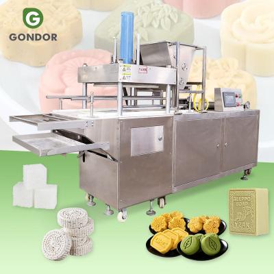 China Mung Bean Paste Press Cake Briquetting Pastry Sugar Cube Make Forming Machine for sale