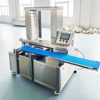 China Horizontal Pan Automatic Bread Dumpling Egg Dough Mooncake Stamping Tray Biscuit Aligning Arrange Machine for sale