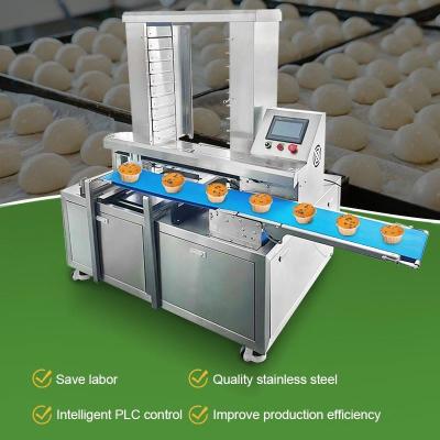 China Electric Aligning Machine for Kubba Toast Protein Bar Bun Moon Cake Arrange Tray New CE Protein Bar Snack Tray Arranger for sale