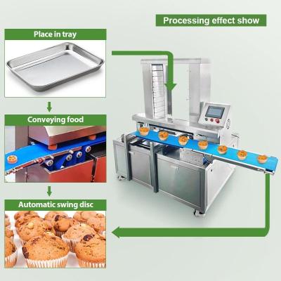 China Uyghur Bread Arrange/Aligning Save Labor Hand Kubba Maamoul Tray Arrange Machine for sale