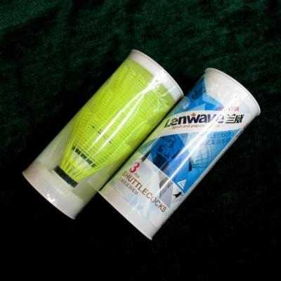 China 3pcs/tube DAYI-Nylon Badminton Shuttlecocks Nylon Shuttlecock for sale