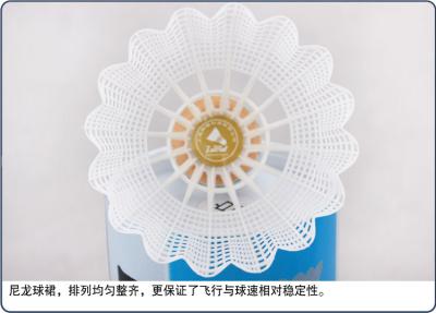 China medium speed nylon badminton Nylon Shuttlecock for sale