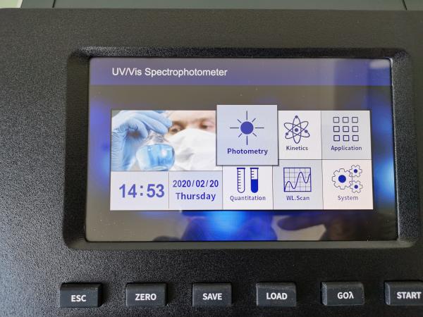 Quality Laboratory Water Testing Essential 1nm Xenon Lamp Double Beam UV Vis Spectrophot for sale