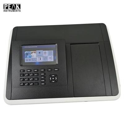 中国 精密な測定のための7インチ2nmUV可視スペクトロフォトメーター 13KGゼロ焦点長 販売のため