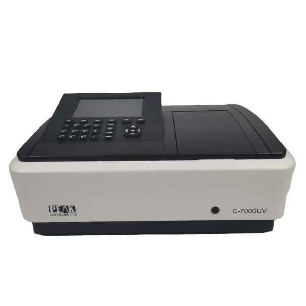 Quality ODM Peak Instruments Lab Button Type Single Beam 190-1100nm UV Visible Spectrophotometer for sale
