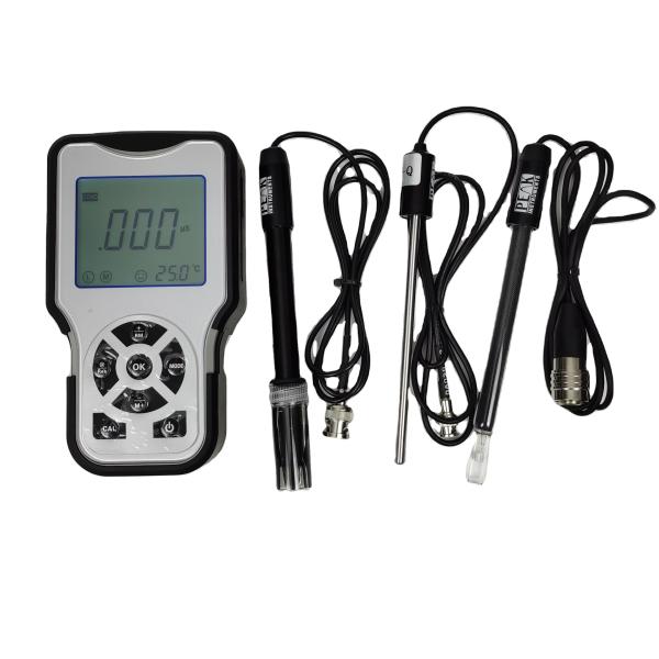 Quality Accurate Laboratory Digital Multifunction PH Conductivity Meter with Two AA Batteries for sale