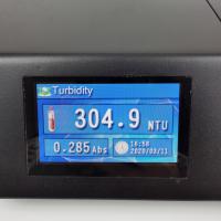China Basic Error ±2%FS 4.3 inch Color LCD Screen Bench Turbidity Meter with LED Light Source for sale