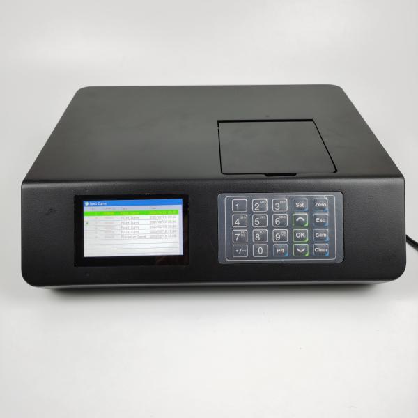 4.3 Inch Color LCD Screen Bench Smart Colorimeter with LED Light Source Basic Error ±5%FS