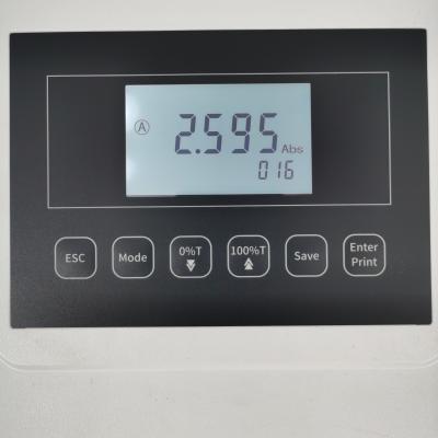 China Professional UV Visible Spectrophotometer with High Accuracy Wavelength Repeatability for sale