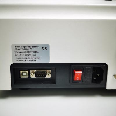 中国 基本モデル 光計 UV 視覚 190-1020nm 手動光譜計 あなたのニーズのために 販売のため
