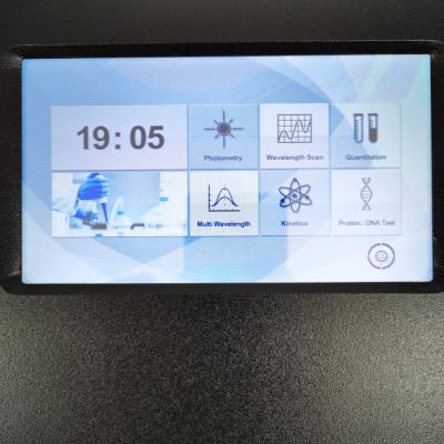 중국 터치 스크린과 2nm 스펙트럼 대역폭을 가진 190-1100nm UV/Vis 스펙트럼 광대 판매용