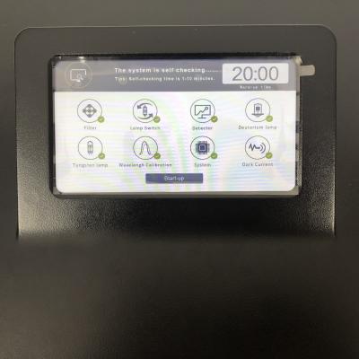 中国 アメリカ合衆国 7インチ LCDタッチスクリーンスペクトロフォトメーター 2nm帯域幅と焦点距離ゼロ 販売のため