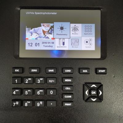 中国 ODMサポート C-7200 水溶液試験用の7インチダブルビームUV/Visスペクトロフォトメーター 販売のため