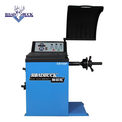 China Digital Display Automatic Wheel Balancer Foot Braker For Repair Workshops for sale